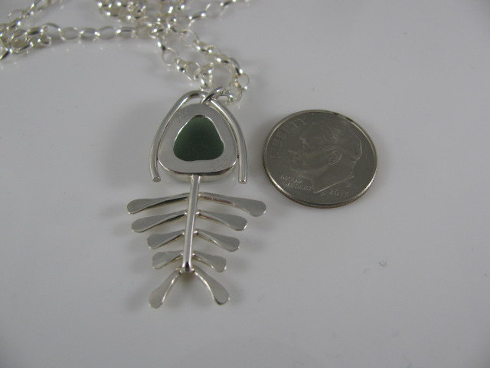 Fishbone Pendant - Etsy