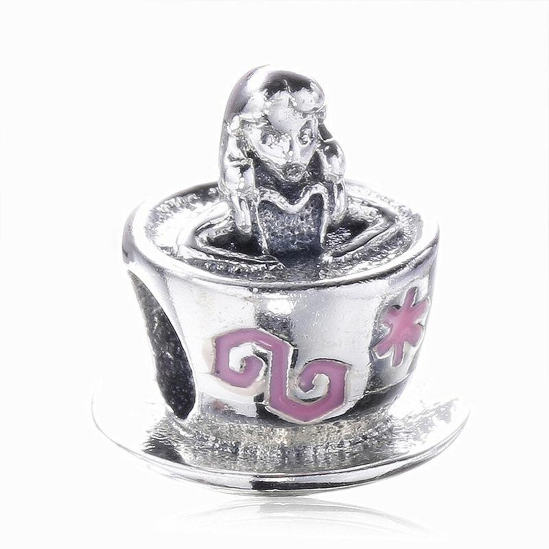 Pandora Alice in Wonderland Teacup Fantasyland Charm S925 ALE - Etsy