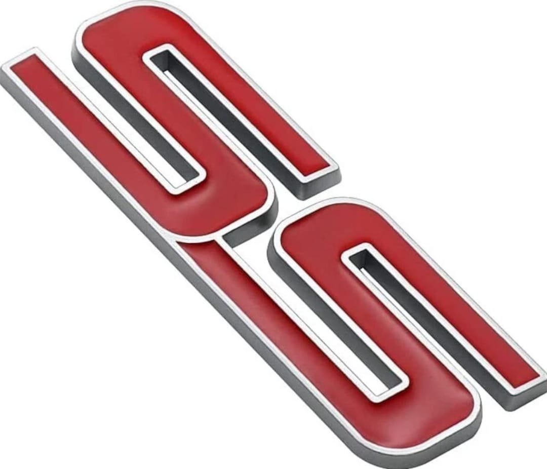 Chevrolet Red SS Front Door Emblem Badge for 2006\10 Chevrolet Impala ...