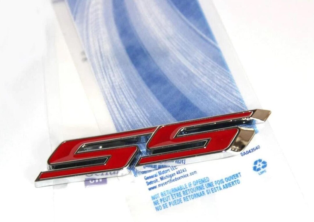 ZL1 1LE Badge OEM Camaro SS 3D Emblem Decal 1pc Metal Badge ZL1 1LE ...