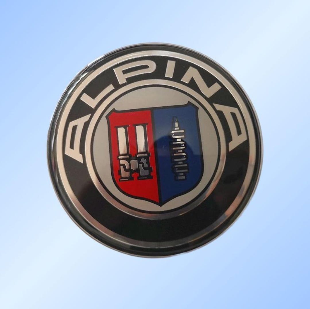 BMW Alpina 82mm Front Emblem High Quality OEM Style Badge Perfect Fit ...