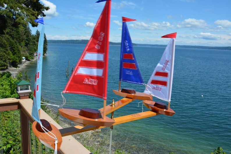 Red White and Blue USA 4 Boat Double Direction | Etsy