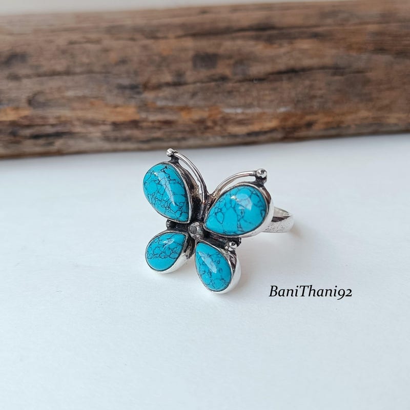 Turquoise Butterfly - Etsy