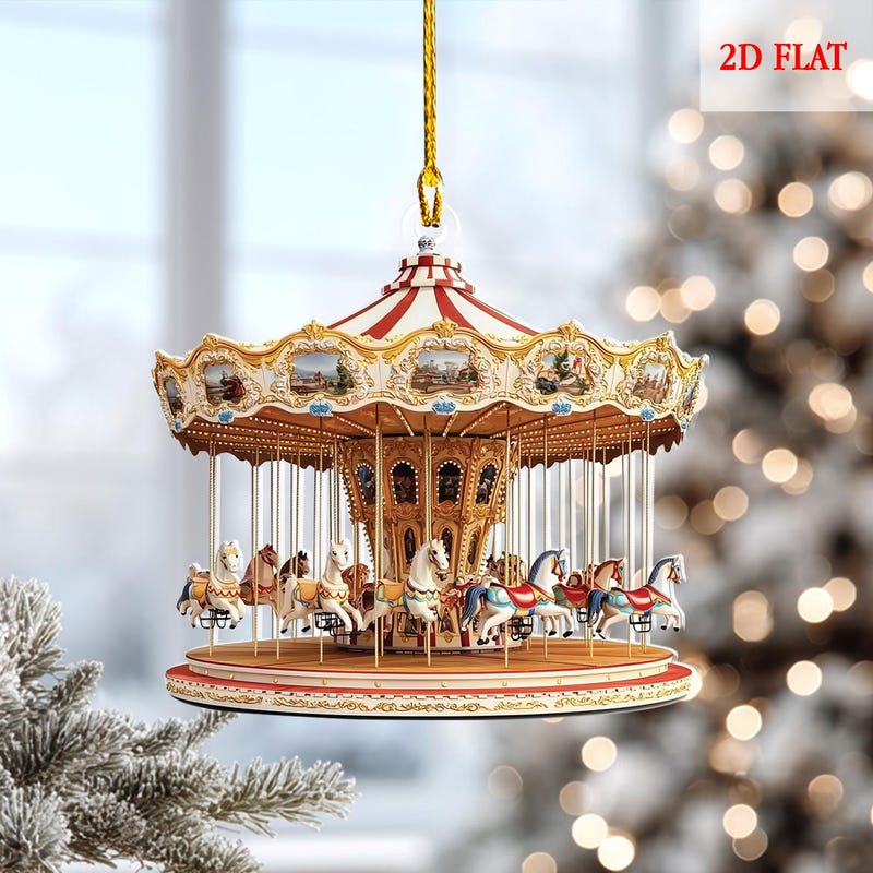 Christmas Carousel - Etsy