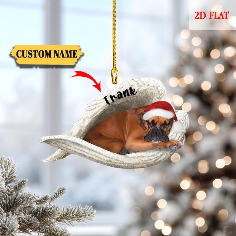 Boxer Dog in Angel Wings - Etsy