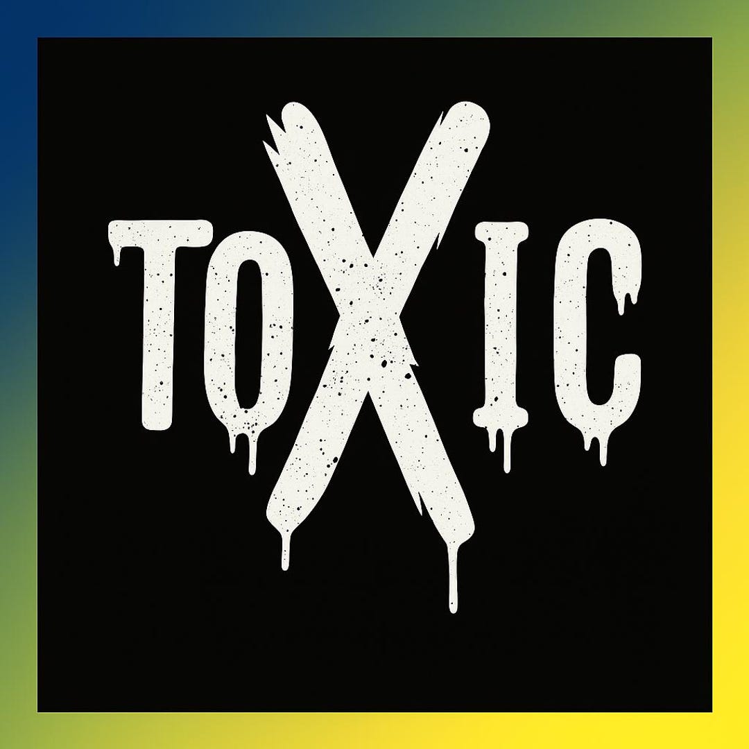 TOXIC SVG PNG | Grunge Dripping Text Design | Streetwear Hoodie Graphic ...
