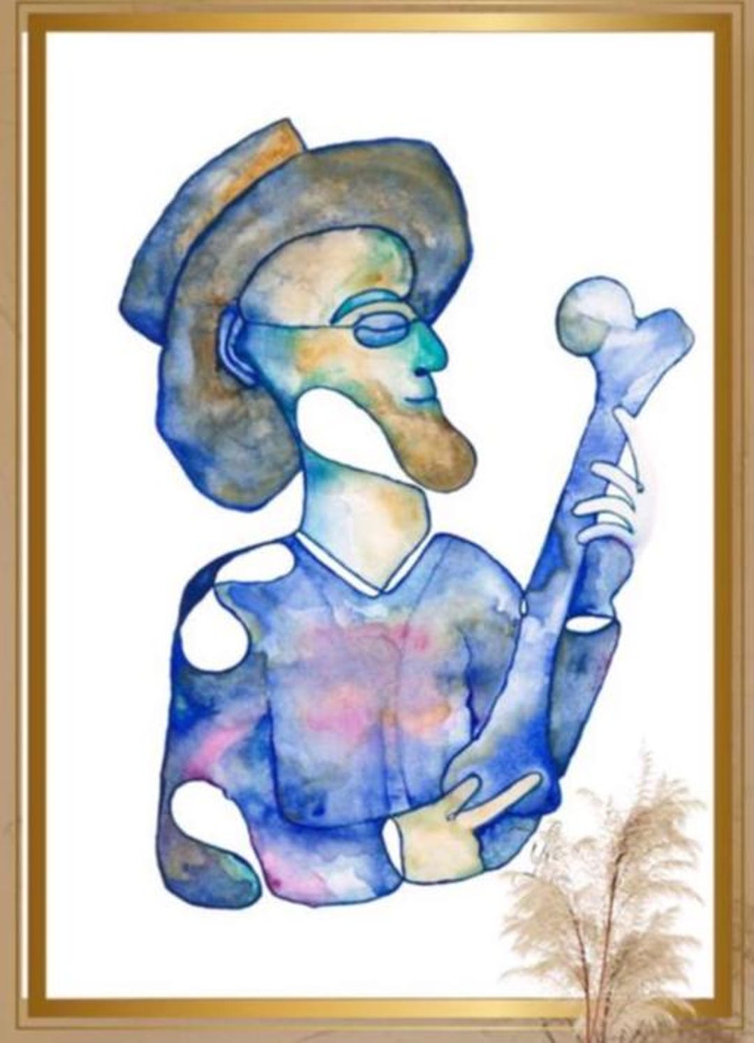 Andrew Taylor Still: Watercolor - Etsy
