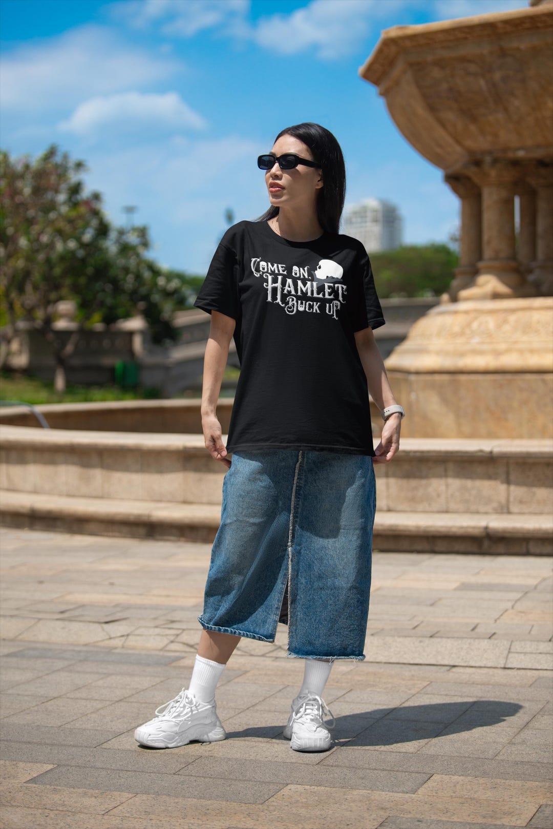 Good Omens: Come On, Hamlet, Buck Up! Unisex Jersey Short Sleeve Tee ...
