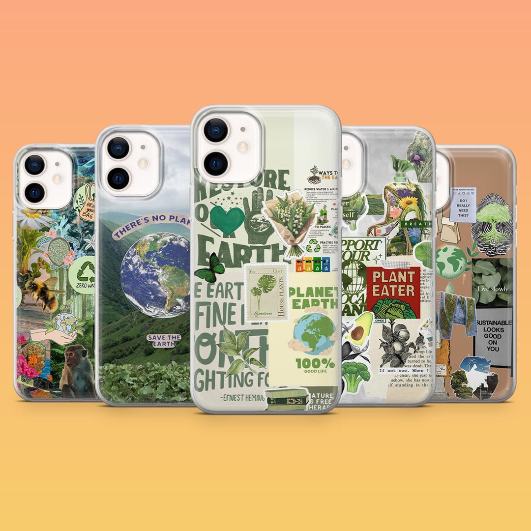 Zero Waste Phone Case Reusable Recycle Cover for iPhone 17pro 16 15, 14 ...