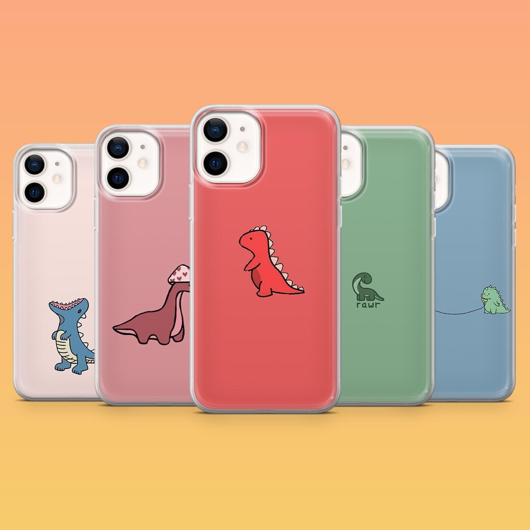 Dinosaur Phone Case Jurassic T-rex for iPhone 17pro, 16, 15, 14, 13, 12 ...