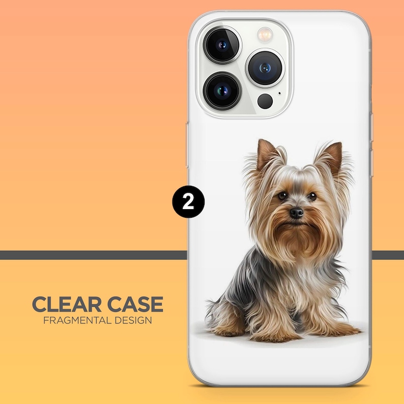 Yorkshire Terrier Phone Case Yorkie Puppy for iPhone 17pro, 16, 15, 14 ...