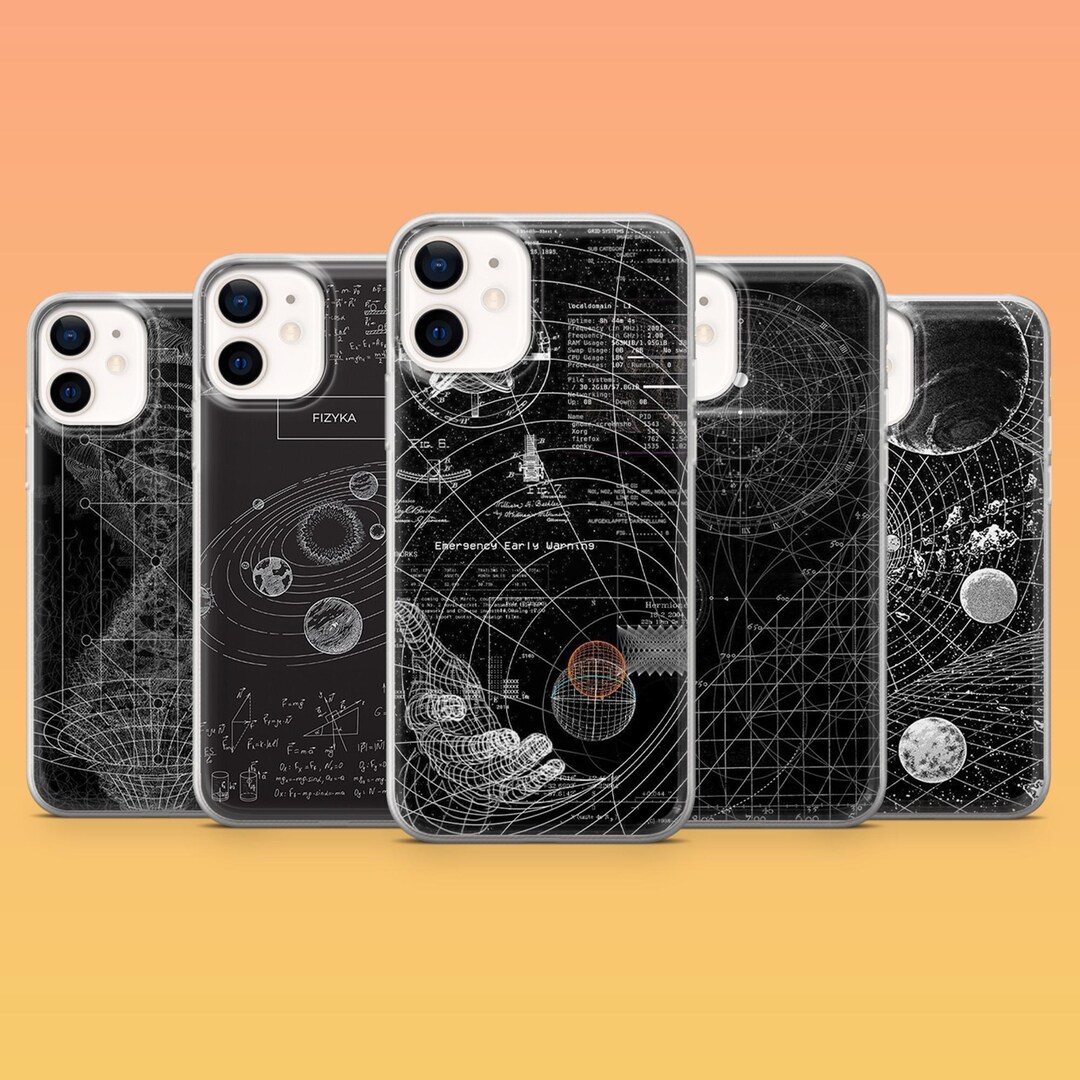 Physics Phone Case Planet Astrophysics Cover for iPhone 17pro, 16 15 ...