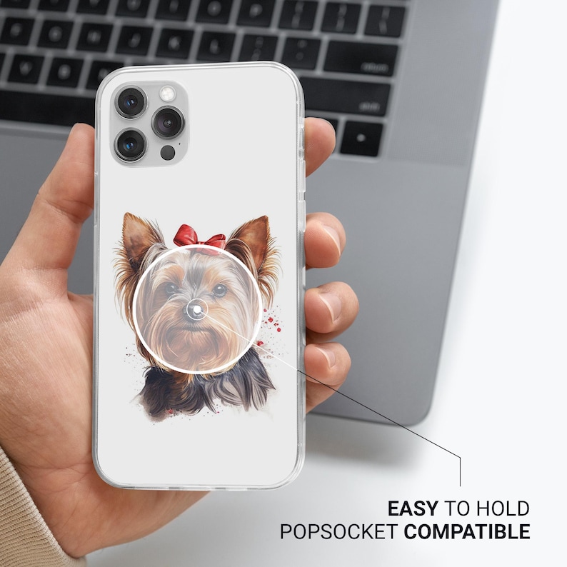 Yorkshire Terrier Phone Case Yorkie Puppy for iPhone 17pro, 16, 15, 14 ...
