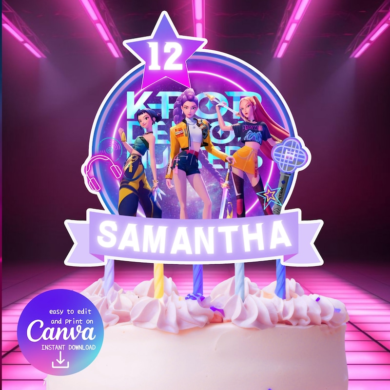 Cumpleaños de las guerreras k pop - Etsy México