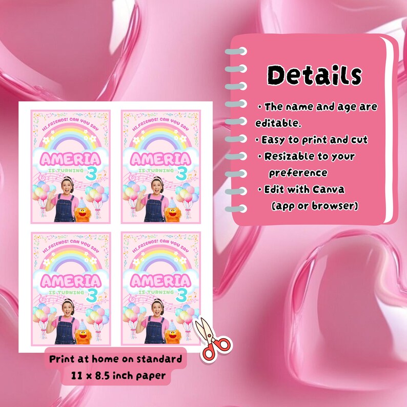Printable, Editable Ms Rachel Juice Labels | Capri Sun & Juice Box ...