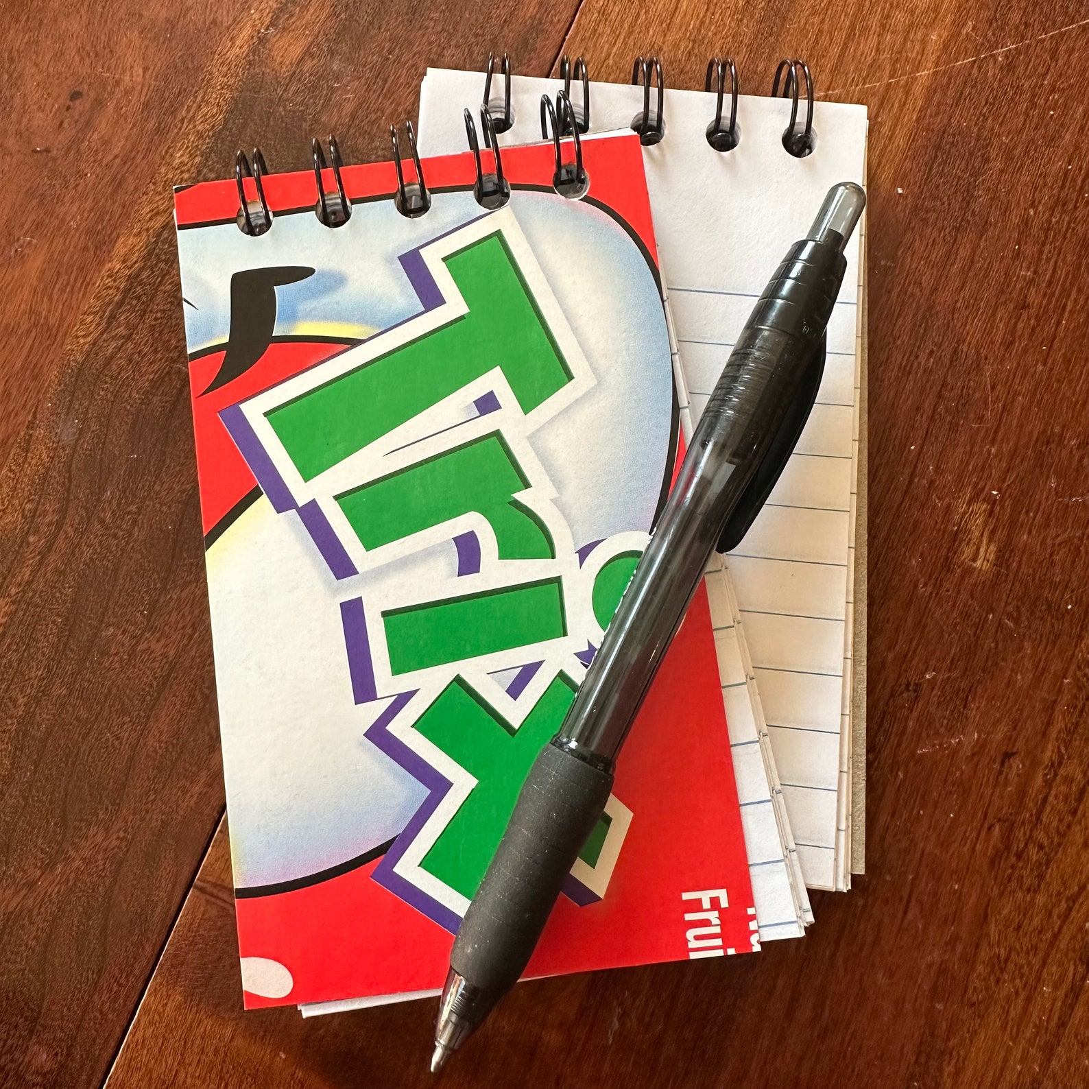 Snack Time Vertical Notepad - Etsy