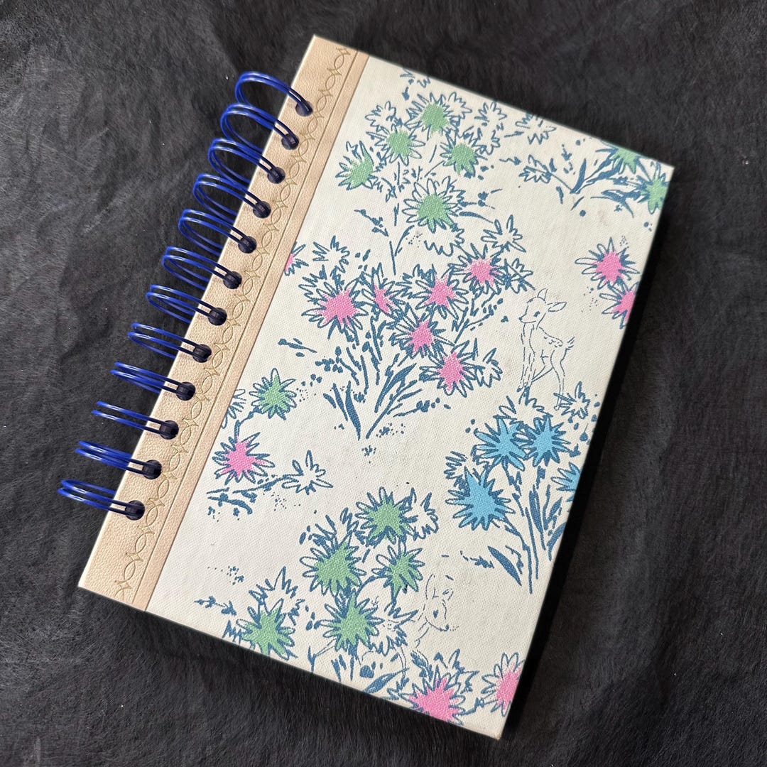 Art Deco Tri-paper Notebook - Etsy