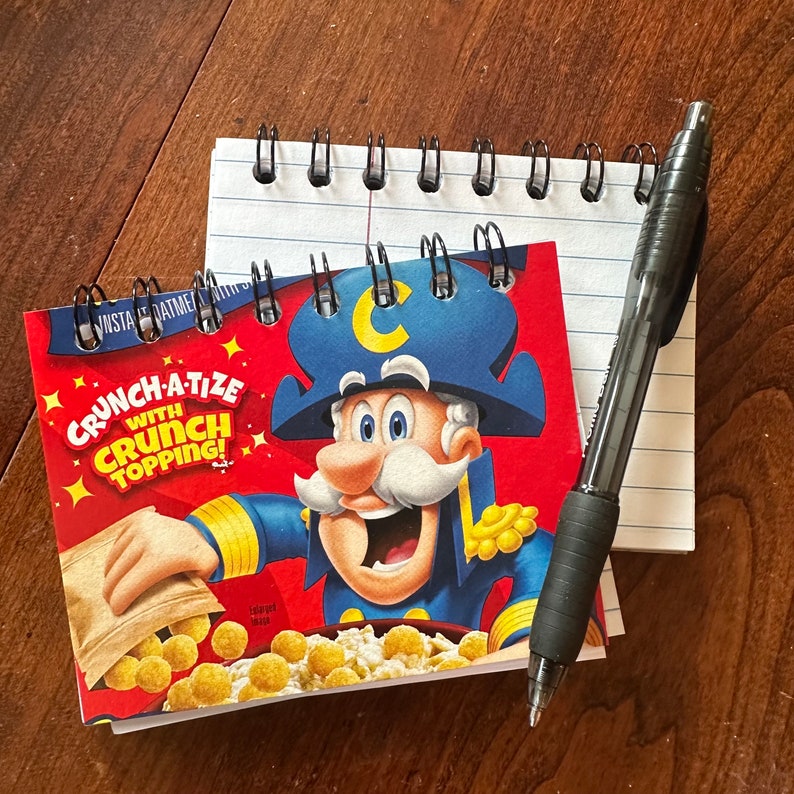 Snack Time Notepad - Etsy