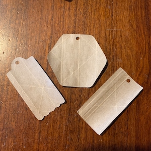 Book Page Journal Tag 10-pack - Etsy