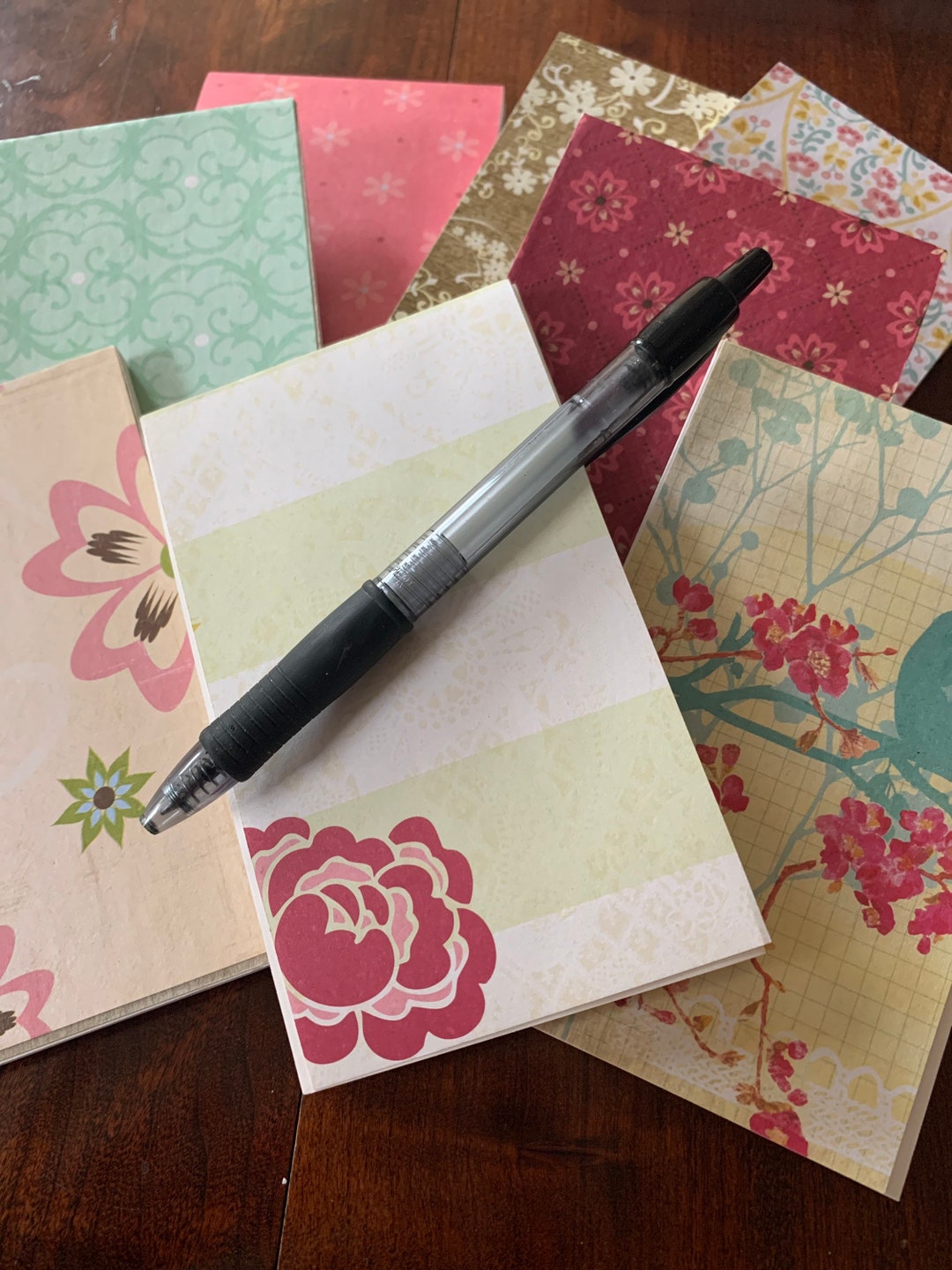 Floral Notepad Refills For Junk Folio - Etsy Österreich