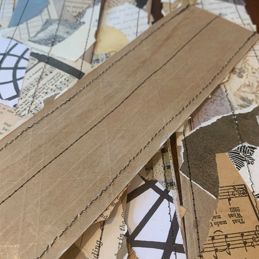 Collage Kraft Tape Strips for Junk Journals - Etsy