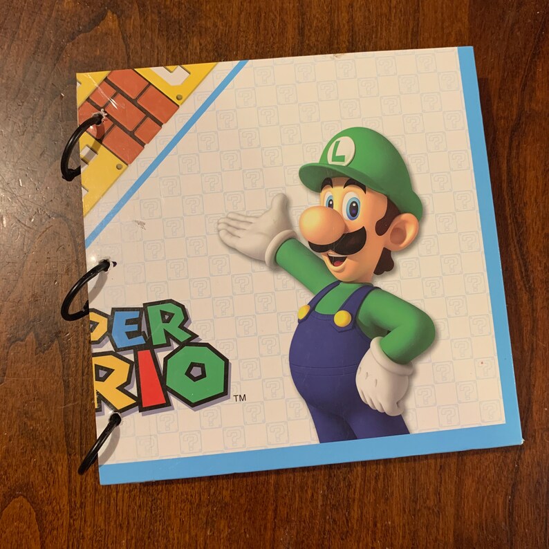 Luigi Junk Journal - Etsy