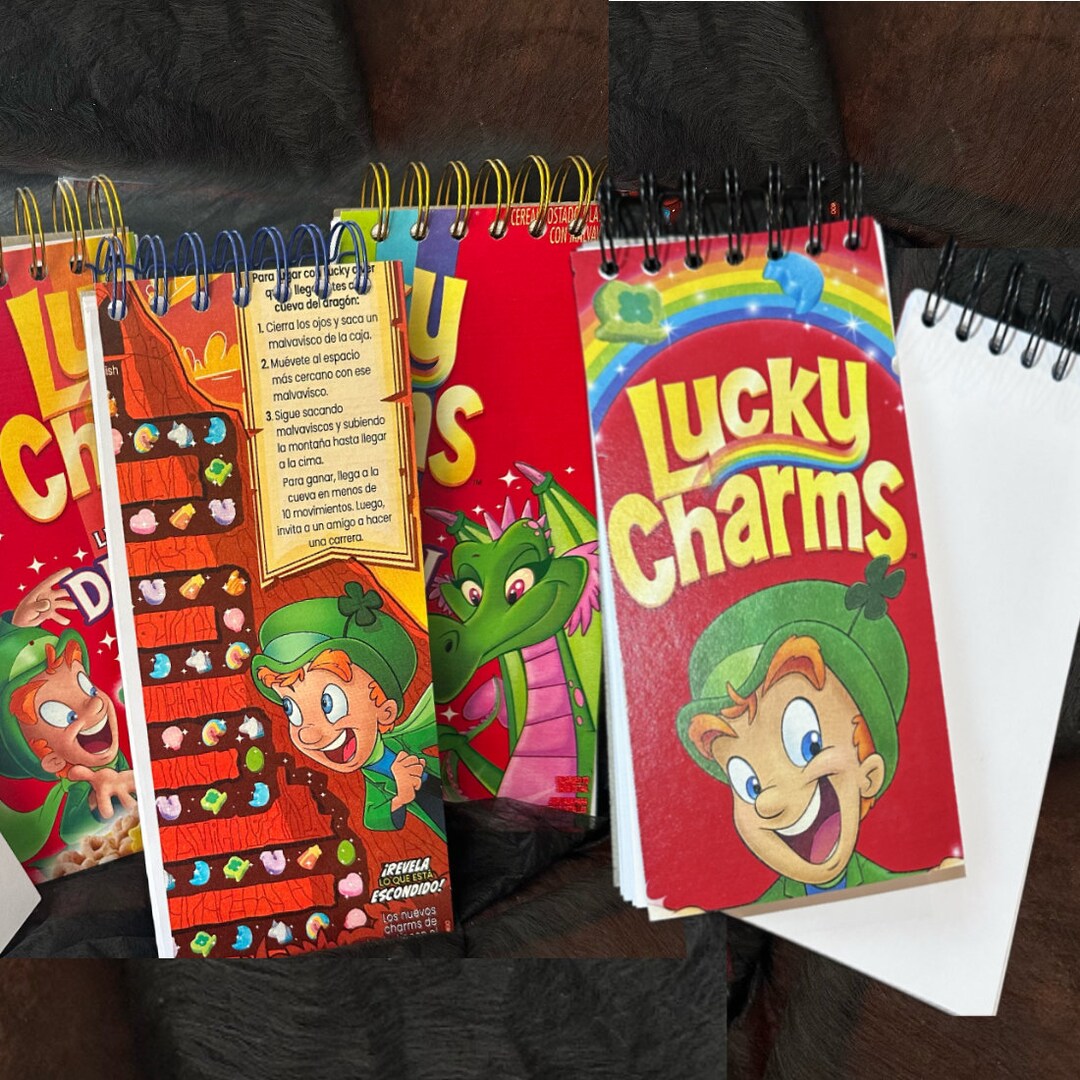Lucky Charms Notepad - Etsy