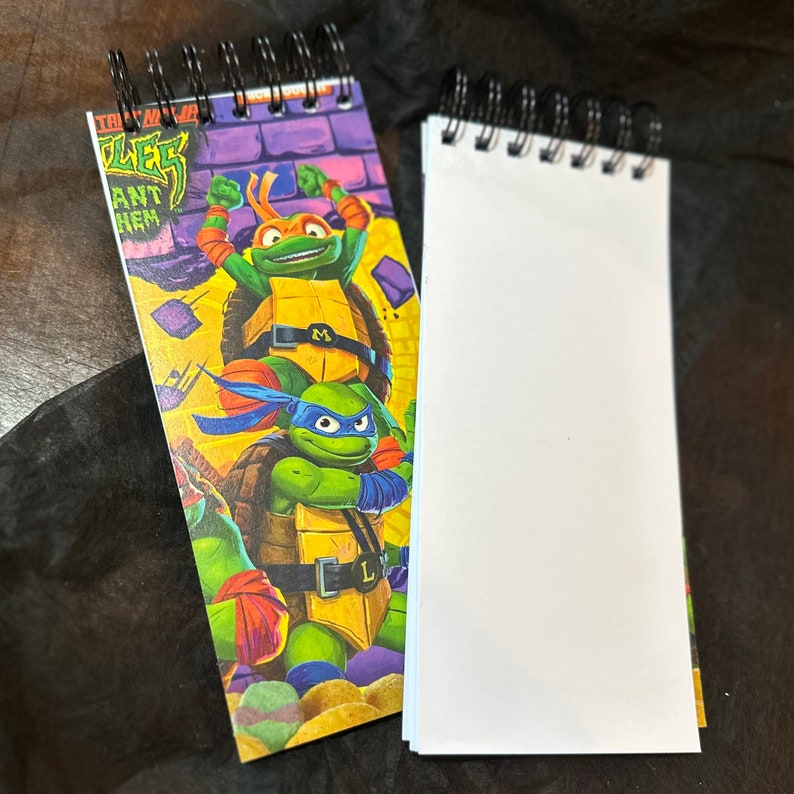Teenage Mutant Ninja Turtles Notepad - Etsy