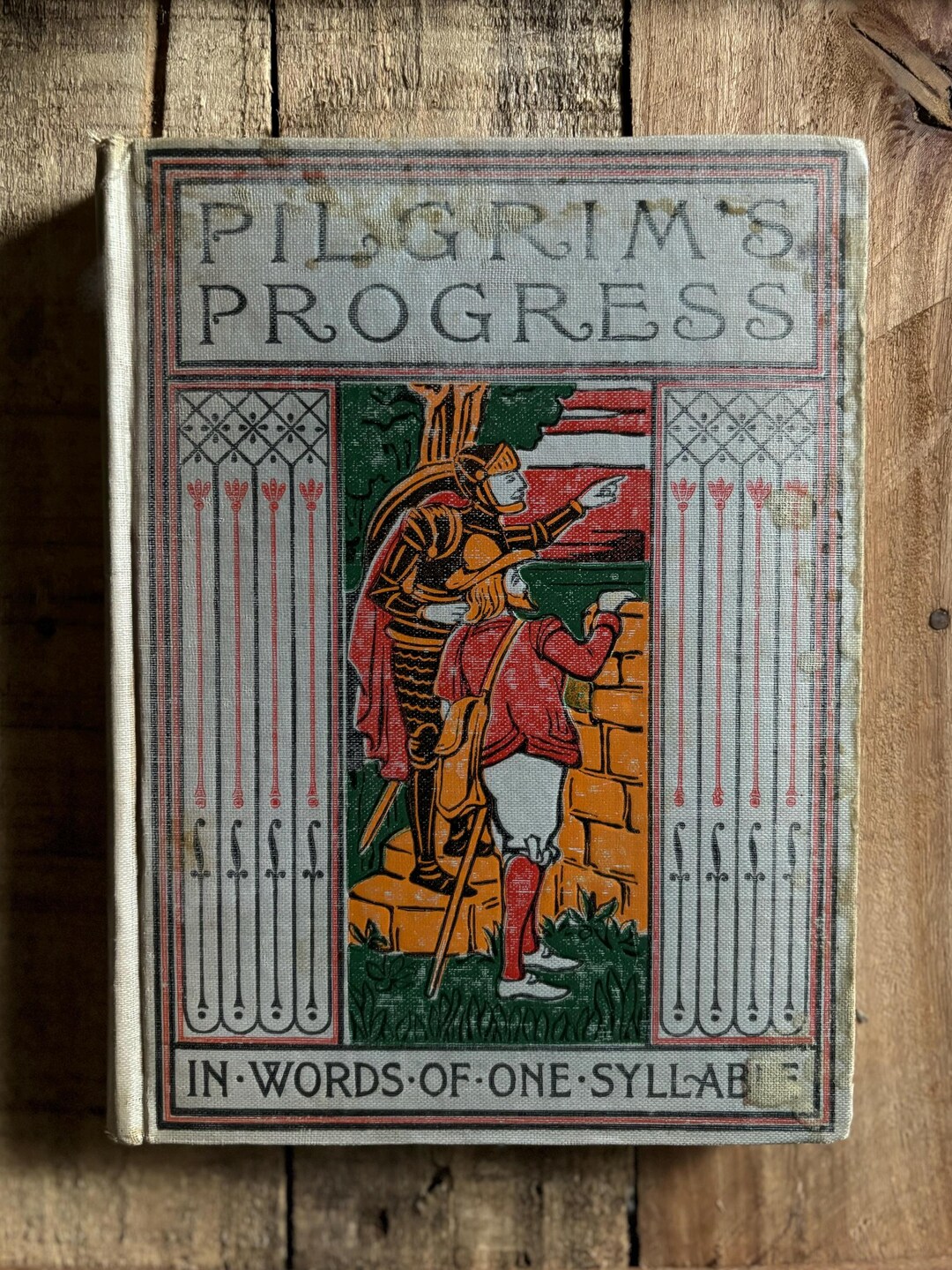 1895 Pilgrims Progress by John Bunyan - Etsy