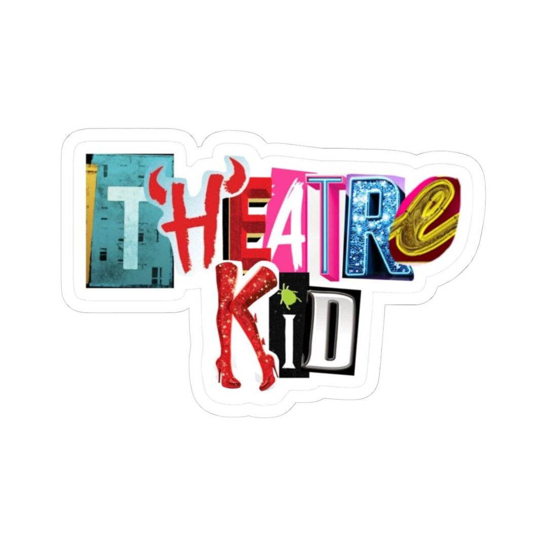 Theatre Kid Stickers - Fun Decals for Actors, Performers, Drama Lovers ...