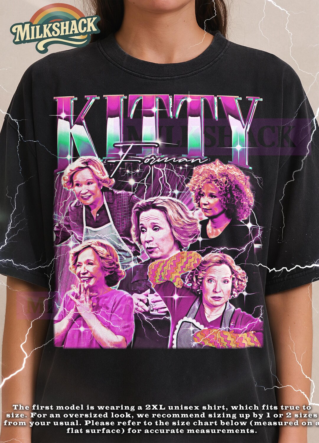 Kitty Forman T-shirt, Vintage TV Character Comedy Classic Star ...