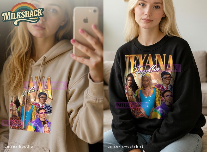 Teyana Taylor Vintage Bootleg T-shirt, Teyana Taylor Retro 90s Musician ...