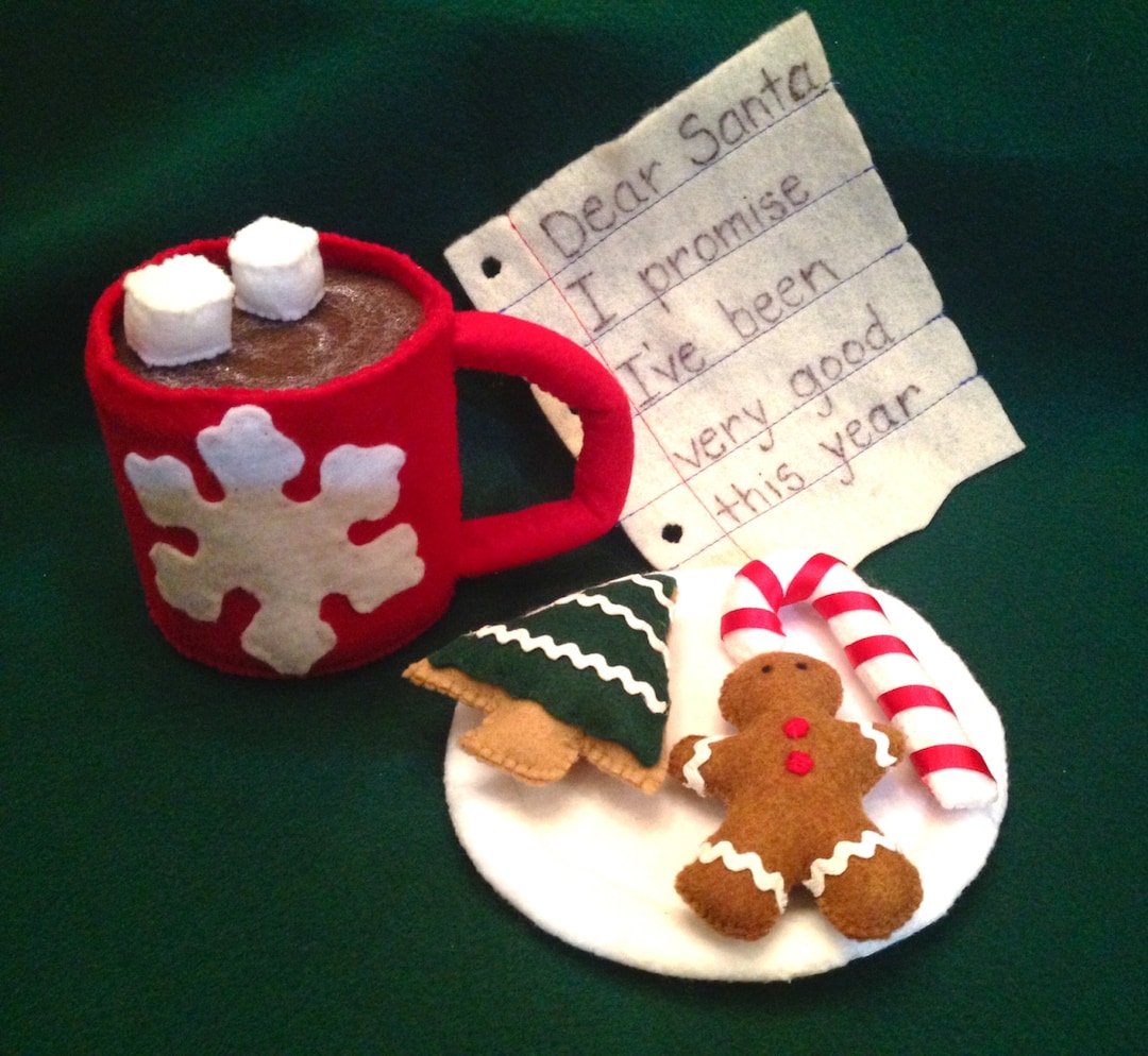 Santa Hot Cocoa Set for Kids or Decor - Etsy