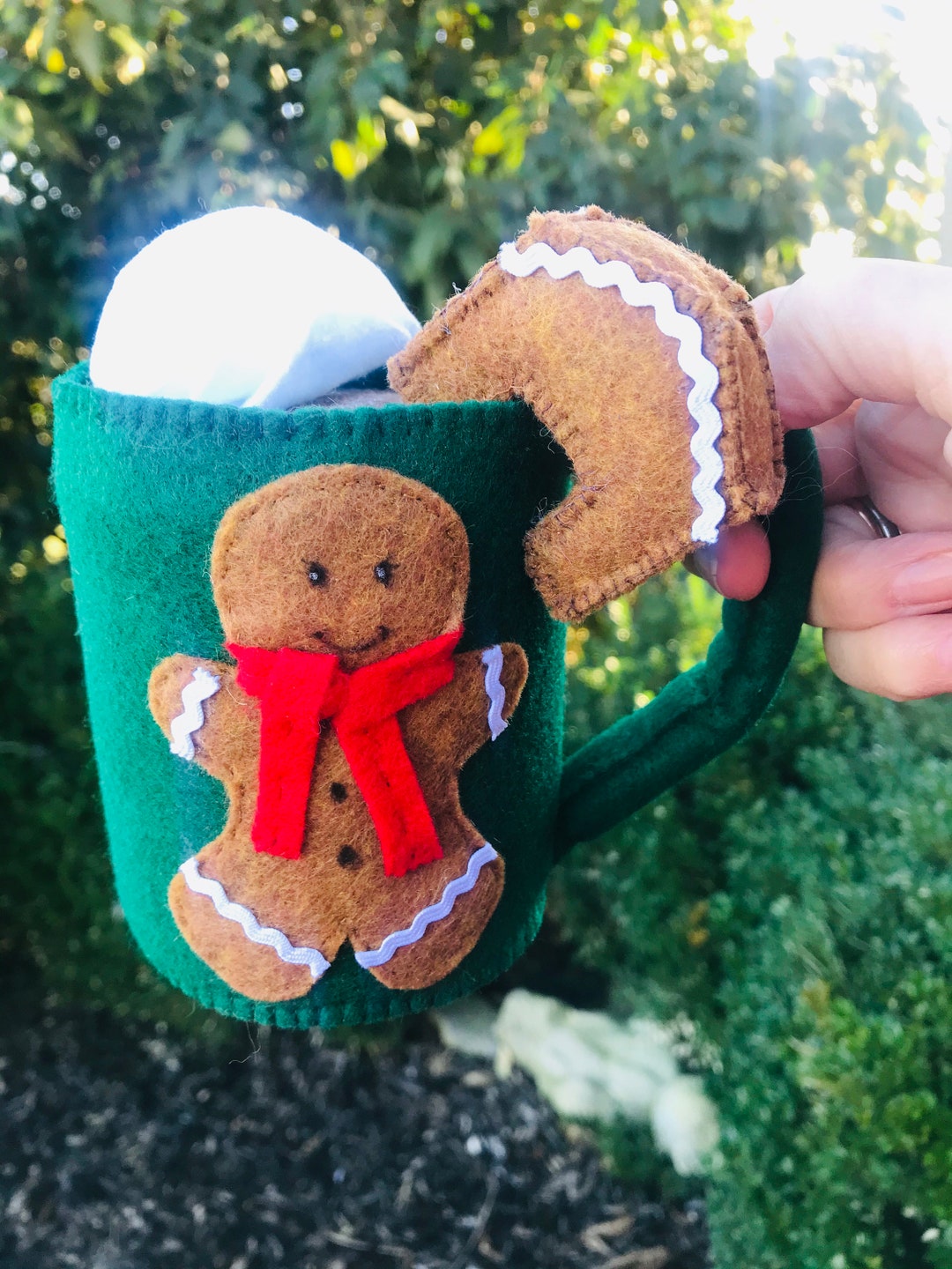 Felt Toy Cup of Cocoa - Etsy