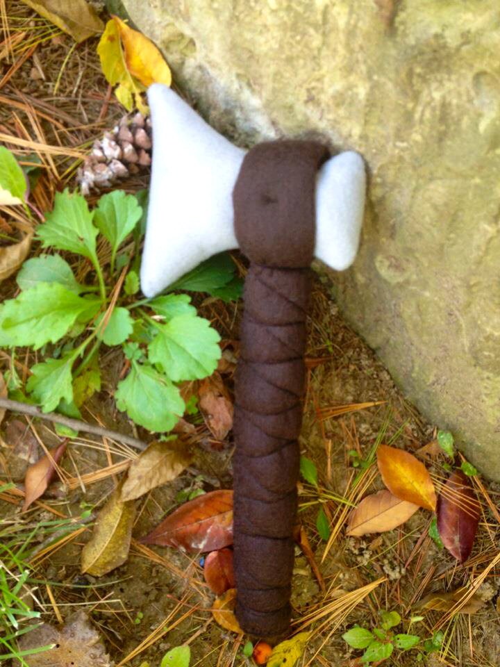 Kids Tools Felt Toy Hatchet Handmade Campfire Tool - Etsy