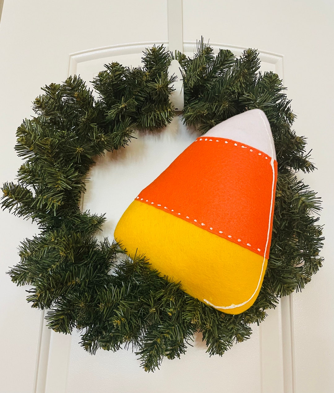 Felt Candy Corn Wreath Attachment - Etsy