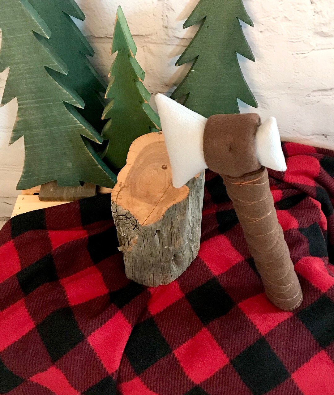 Kids Tools Felt Toy Hatchet Handmade Campfire Tool - Etsy