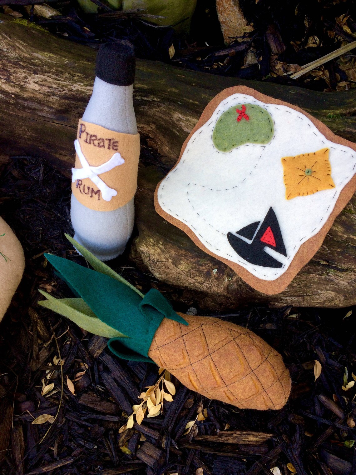 Felt Pirate Campfire Toy Handmade - Etsy