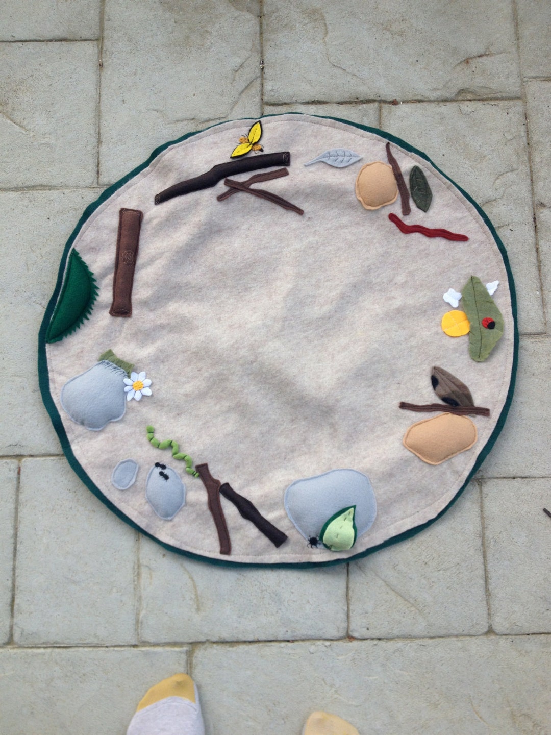 Campfire Play Mat,campfire Gear, Felt Campfire Play Mat - Etsy
