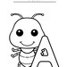 Animal Coloring & Handwriting Book: A to Z Cartoon Adventures - Etsy