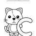 Animal Coloring & Handwriting Book: A to Z Cartoon Adventures - Etsy