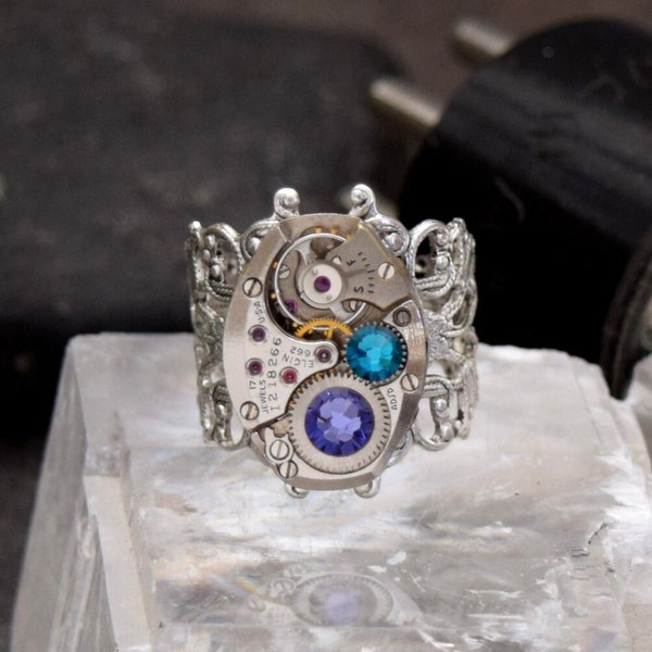 Steampunk Ring - Etsy