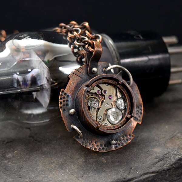 Steampunk Necklace - Etsy
