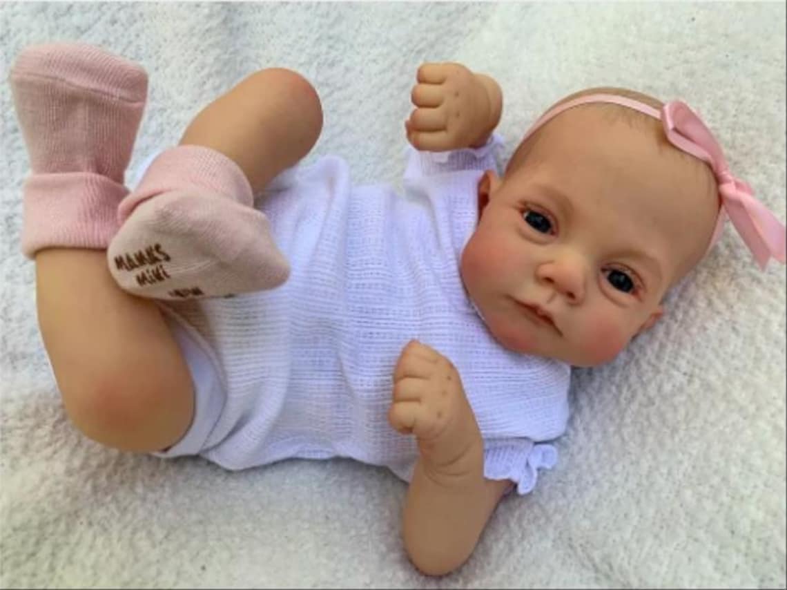 20" Reborn Dolls, Opening Eyes Weighted Cloth Body - Etsy