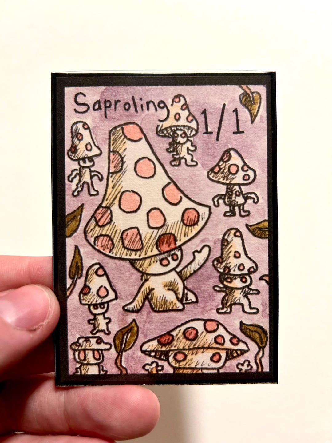 Mushroom Saproling Token Pack of 4 - Etsy