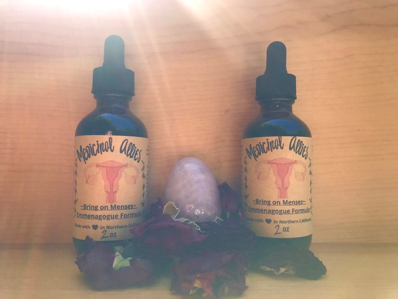 Bring on Your Menses Emmenagogue Formula Period | Etsy