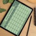 Aesthetic Green Study Timetable | Printable Weekly Student Planner - Etsy