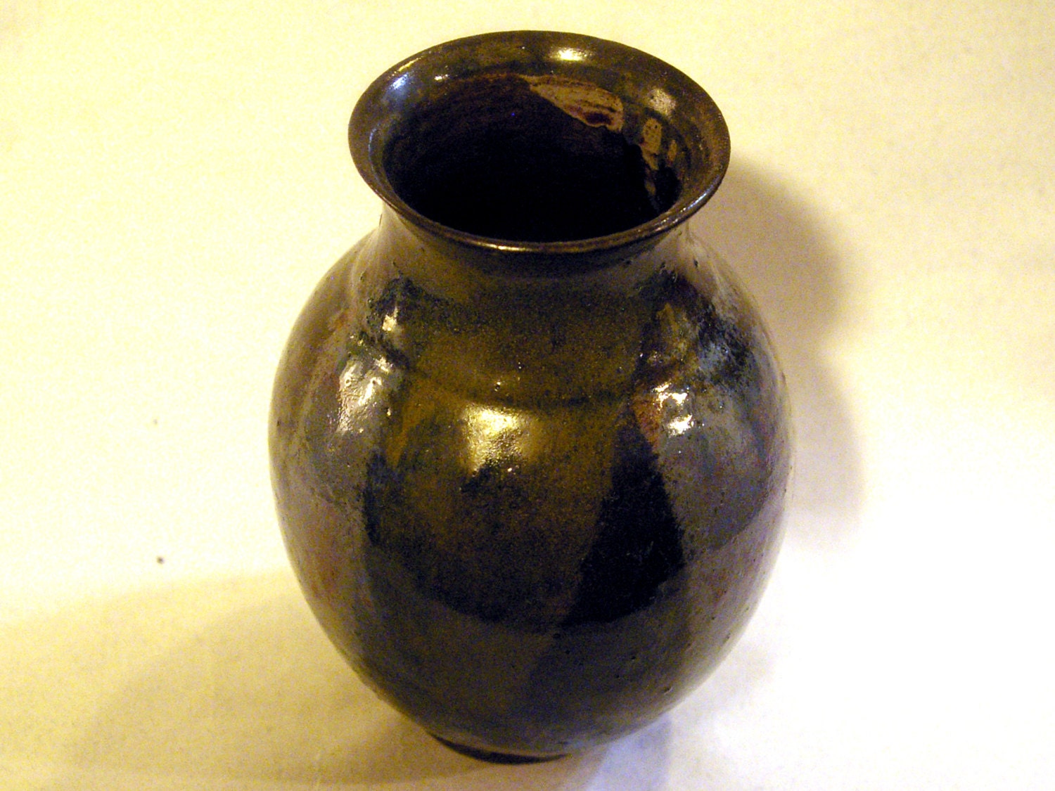 Dark Pacific Rain Vase Pottery Medium Handmade Ceramic - Etsy