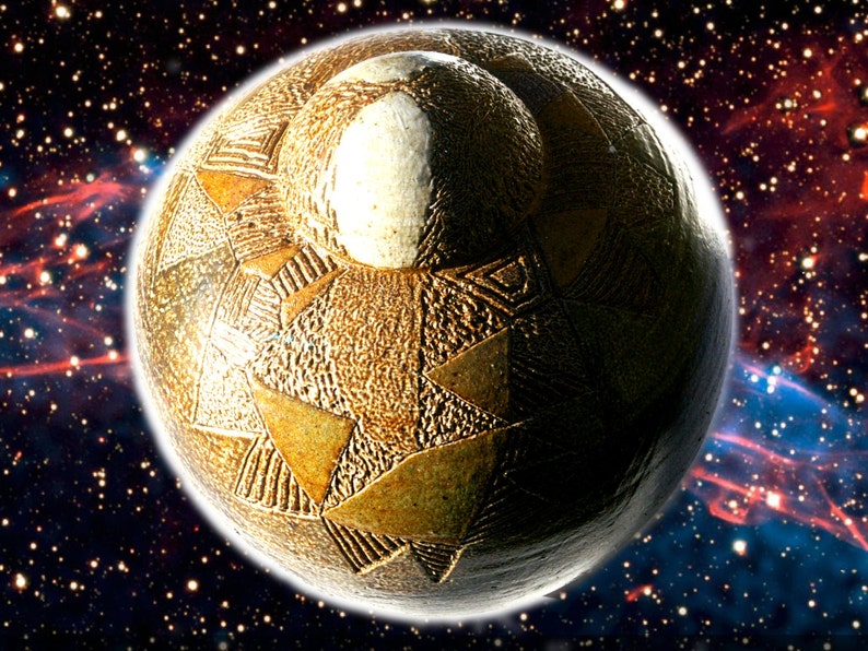 Brown Knobbed Planet (legacy Ware) - Etsy