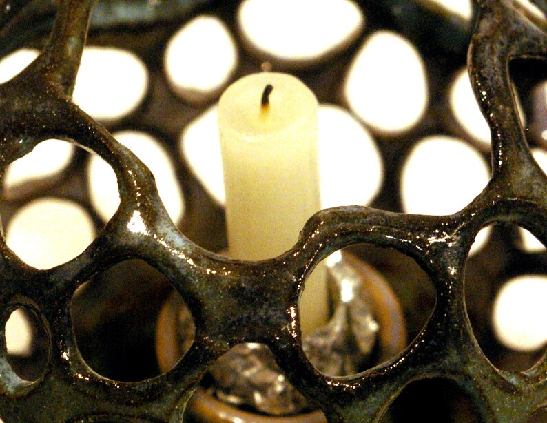 Split Level Candle Pot. - Etsy